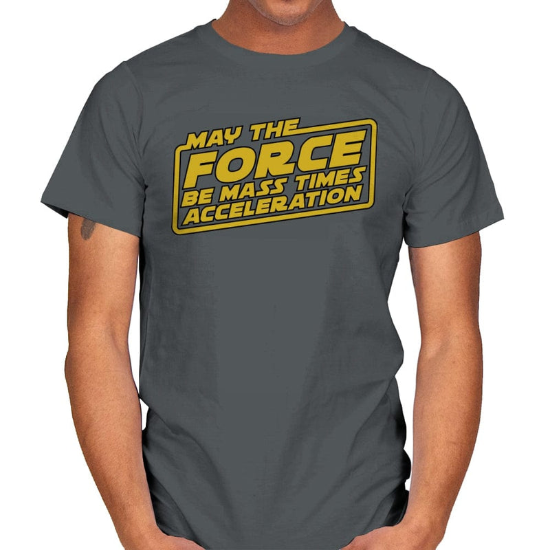 MASS TIMES ACCELERATION T-Shirt - The Shirt List