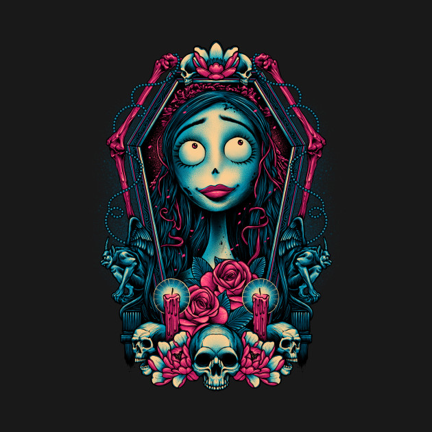 Bride from the underworld - Corpse Bride T-Shirt - The Shirt List