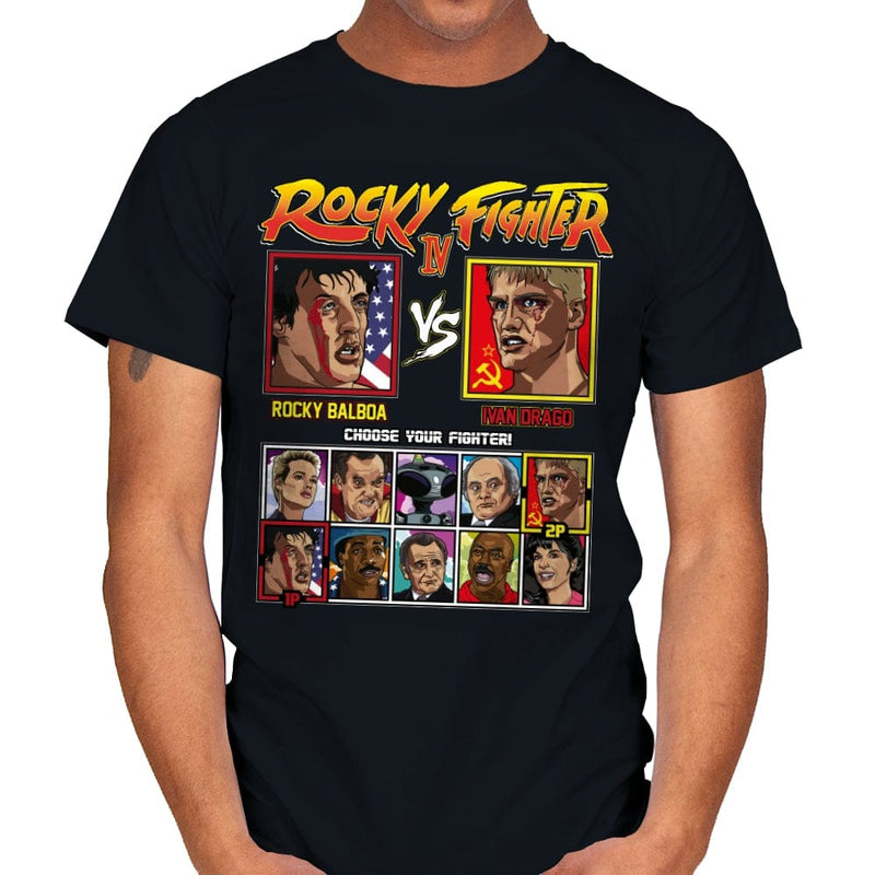 ROCKY FIGHTER - ROCKY VS DRAGO T-Shirt - The Shirt List