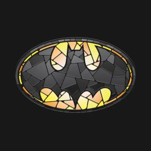 Stained Glassman - Batman T-Shirt - The Shirt List