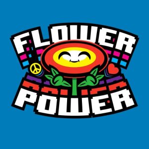FLOWER POWER UP - Super Mario Bros T-Shirt - The Shirt List