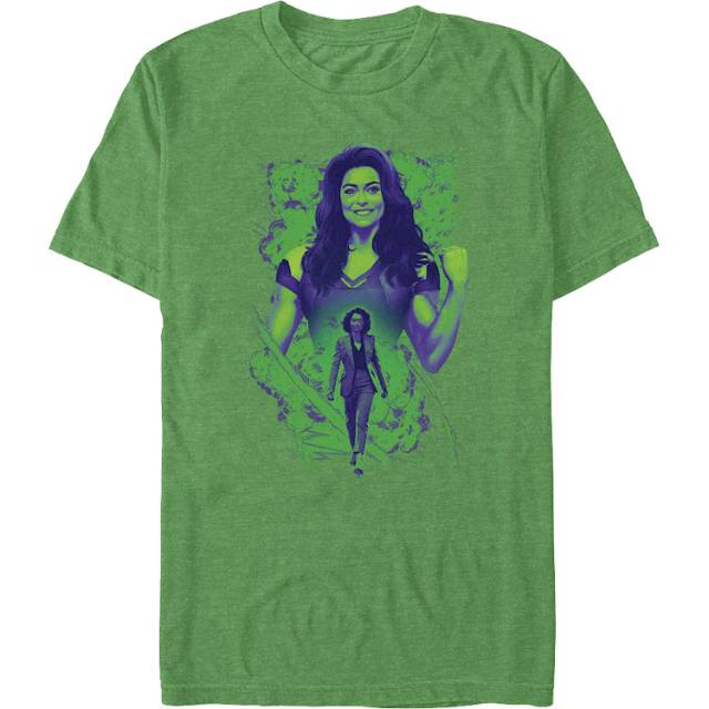 Green She-Hulk T-Shirt - The Shirt List
