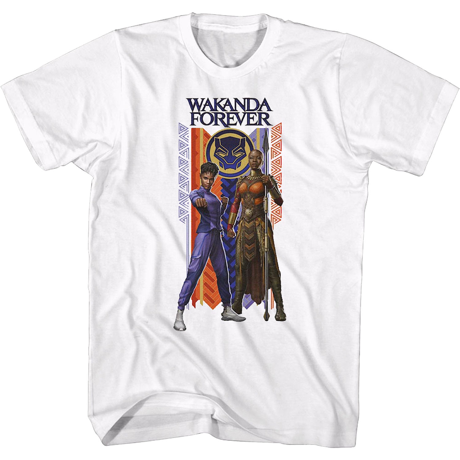 Black Panther Wakanda Forever Duo T-Shirt - The Shirt List