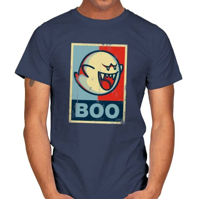 Boo! - Super Mario Bros T-Shirt - The Shirt List