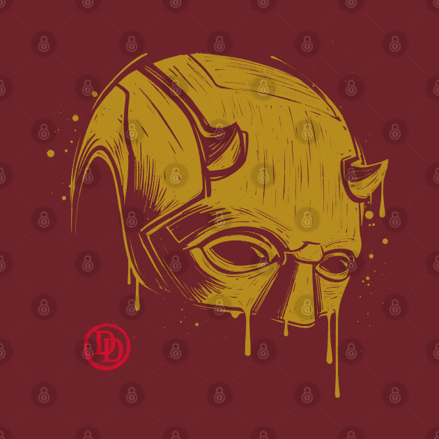 Devil Mask Daredevil T-Shirt - The Shirt List