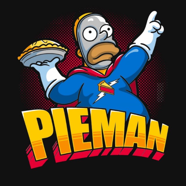 Homer Simpson Pieman T-Shirt - The Shirt List