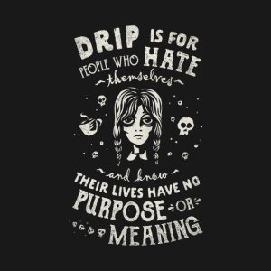 Quad over Ice - Wednesday Addams T-Shirt - The Shirt List