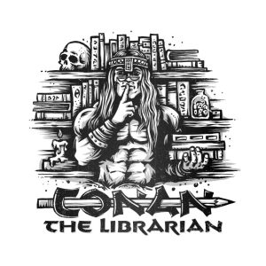 Conan the Librarian - Conan the Barbarian T-Shirt - The Shirt Lis