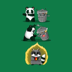 Panda Trash Fusion - Trash Panda T-Shirt - The Shirt List