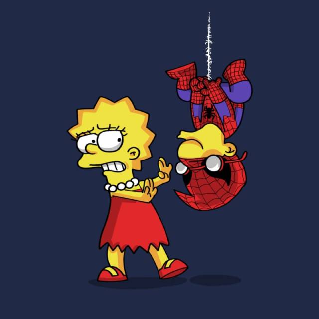 Spider Man The Simpsons