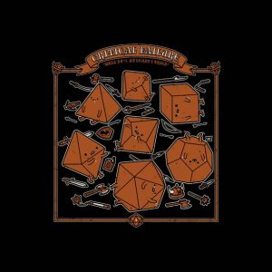 Critical Failure T-Shirt - The Shirt List