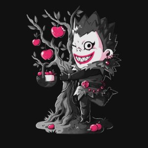 SHINIGAMI LOVES APPLES - Death Note T-Shirt - The Shirt List