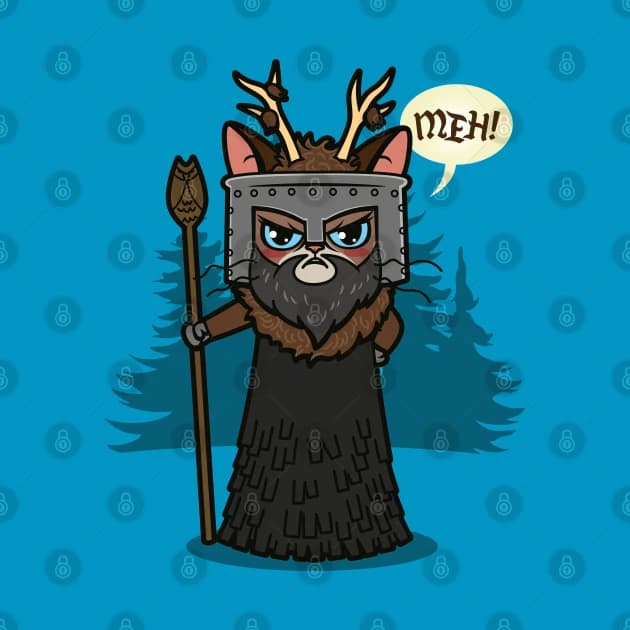 Funny Monty Python Knight Who Say Ni Cat T-Shirt - The Shirt List