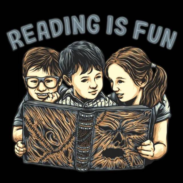 Reading is Fun - Necronomicon T-Shirt - The Shirt List