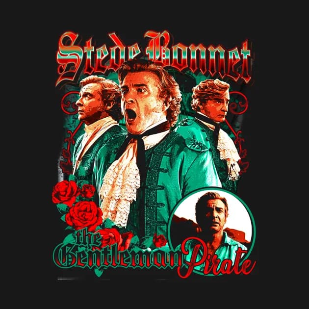 Our Flag Means Death Stede Bonnet T-Shirt - The Shirt List