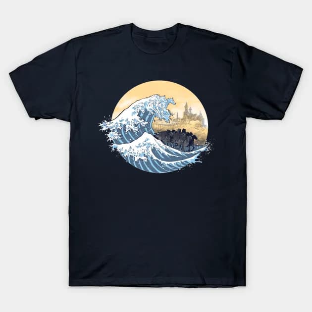 The Great Wave of the Ringwraiths - Lord of the Rings T-Shirt - TSL