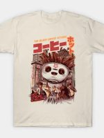 Coffeezilla X-ray - Coffee T-Shirt by Ilustrata - The Shirt List